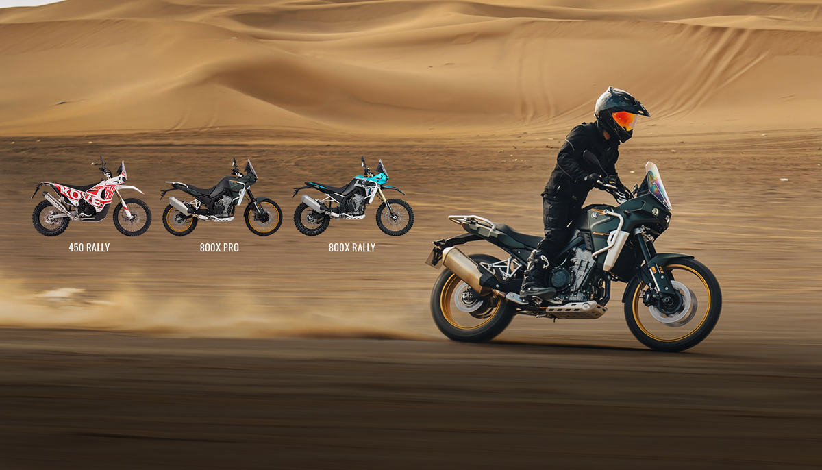 Dualsport Plus Adventure Motorcycle & Rider Gear