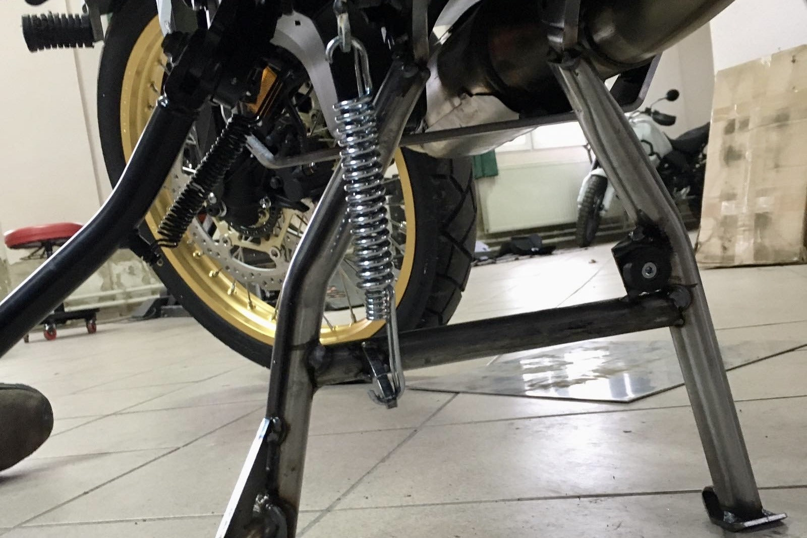 Outback Motortek Honda XL750 Transalp – Center Stand – Dualsport Plus